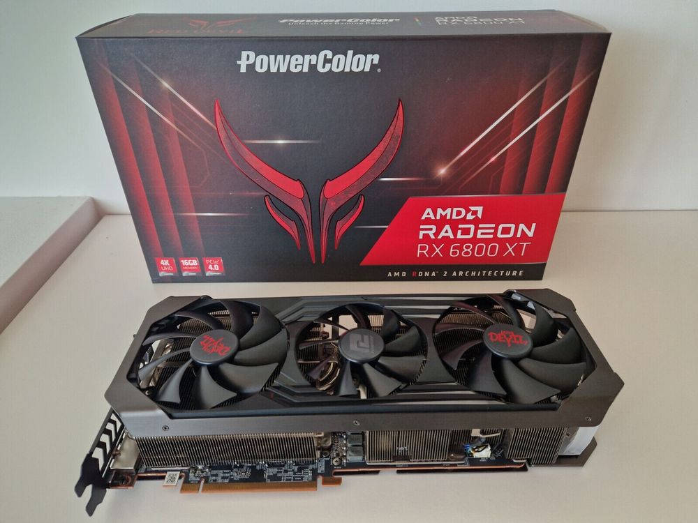 PowerColor Red Devil AMD RADEON RX 6800 XT 16GB GDDR6 | Kaufen auf Ricardo