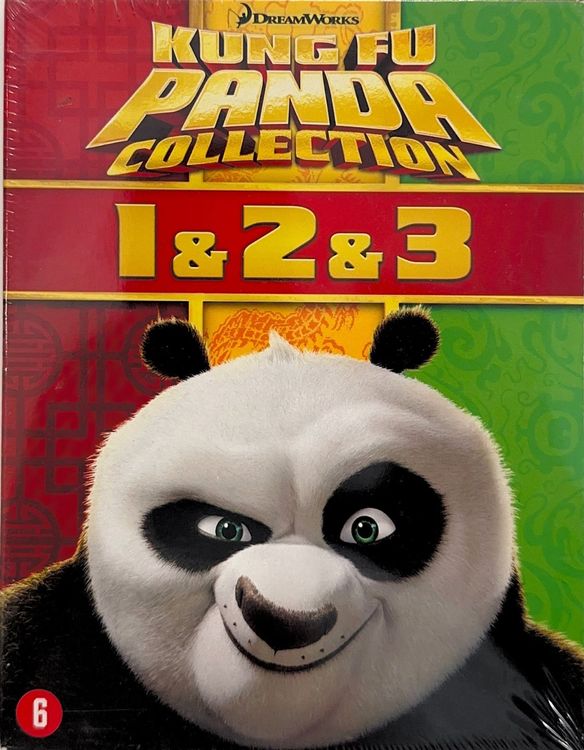KUNG FU PANDA COLLECTION 1-2-3 BLU-RAY (Neu und originalverpackt) in ...