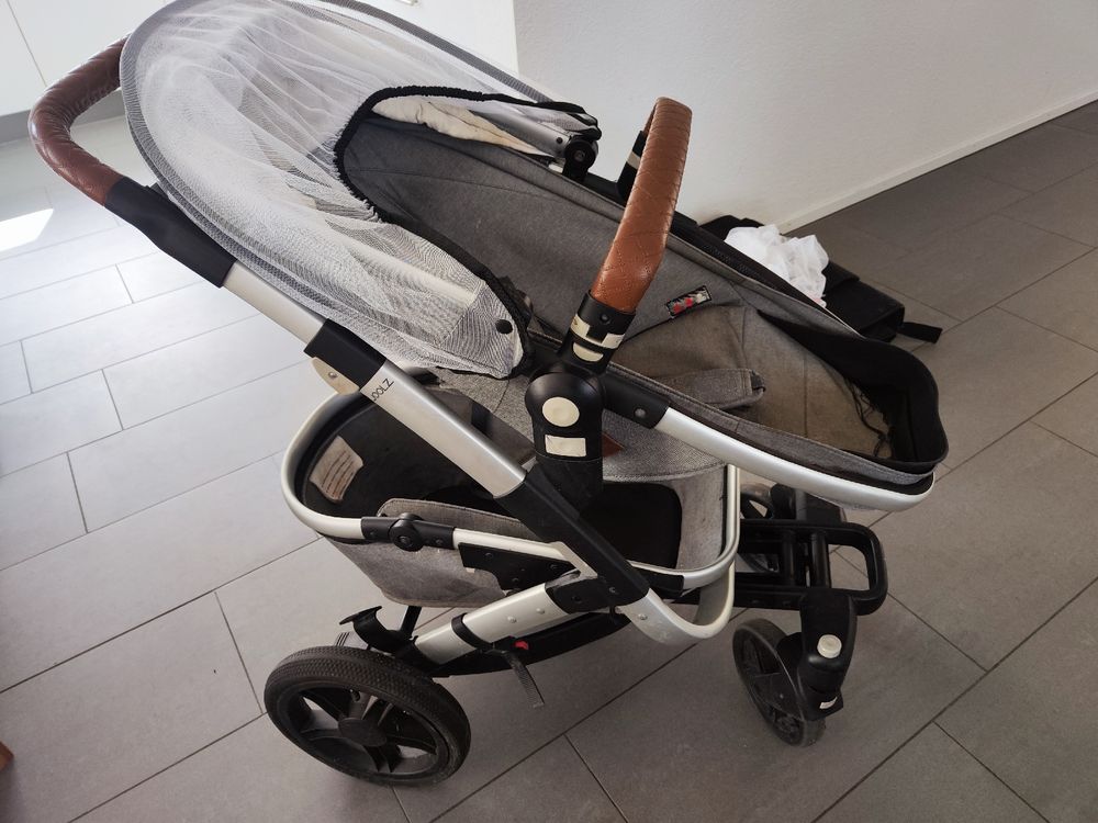 Joolz Day 2 Pram, Grey, with Winter Footmuff & Travel Bag | Kaufen auf ...