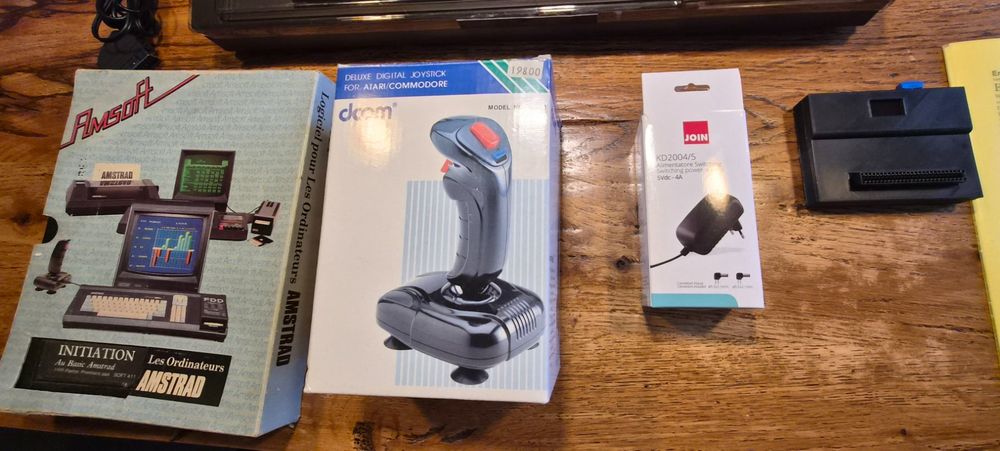 Amstrad CPC 464 mit Joystick & Spielen / DDI5 Modul USB etc. (Gebraucht ...