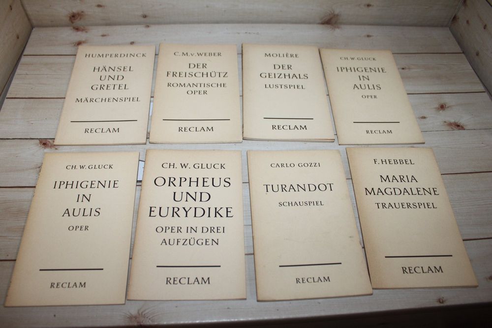 Reclam Hefte - 24 Stück mit Klassikern 50er Jahre (Gebraucht) in Urdorf ...