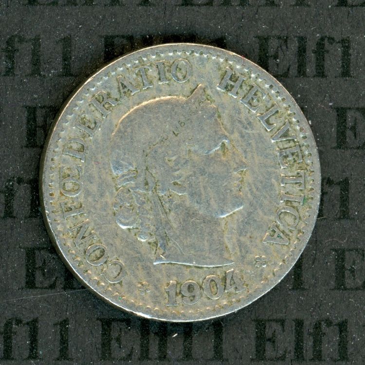 CHF___0.10 1904 s-ss 10 Rappen (Gebraucht) in Widnau für CHF 5 – mit Lieferung auf Ricardo kaufen