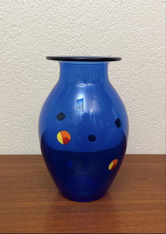 Orrefors Pepperoni Glasvase vintage Art Glas Vase Blumenvase (Gebraucht ...