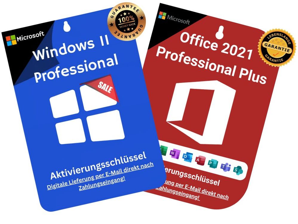 Microsoft Windows 11 Pro & Office 2021 Professional Plus (Gebraucht) in Zürich für CHF 17.5 ...