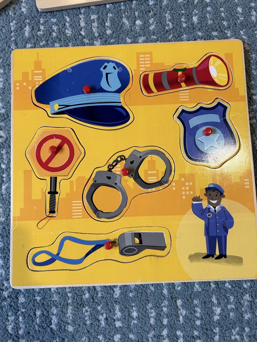 Police Puzzle for Toddlers — Fun Learning Activity! (Gebraucht) in ...