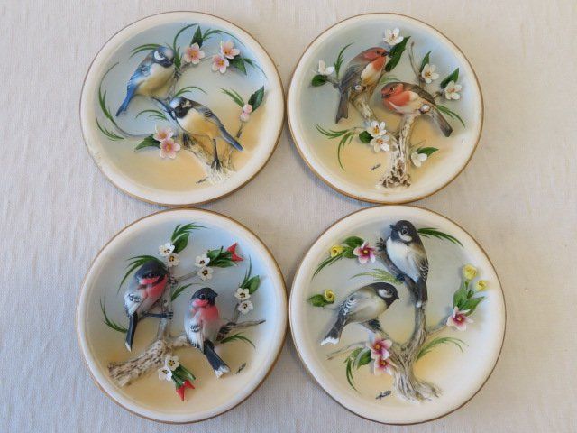 Zierliche Vogelkulturen - Riccardo Pennati - Sammeltellerset | Kaufen ...