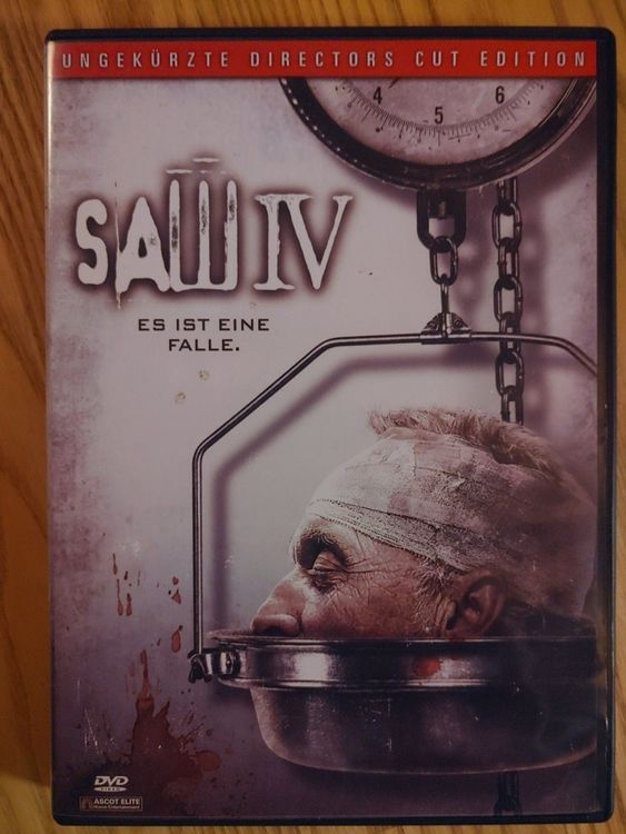 Saw 4 - Ungekürzte Directors Cut Edition (DVD) (Gebraucht) in Männedorf für CHF 2 – mit ...