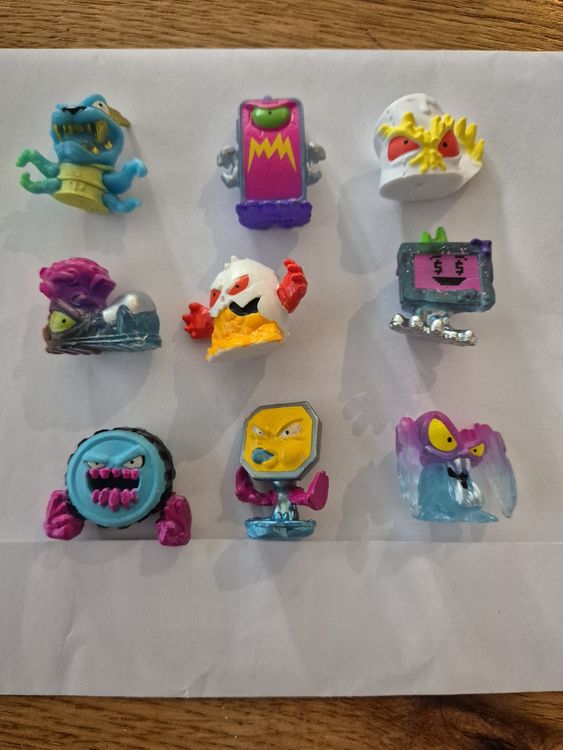 Mr Beast Swarms Sammelfiguren, 9 Stück, tolle Monsterfiguren (Neu ...