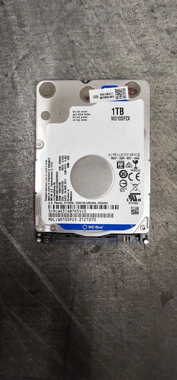 Harddisk 2.5" WD 1TB WD10SPZX | Kaufen auf Ricardo