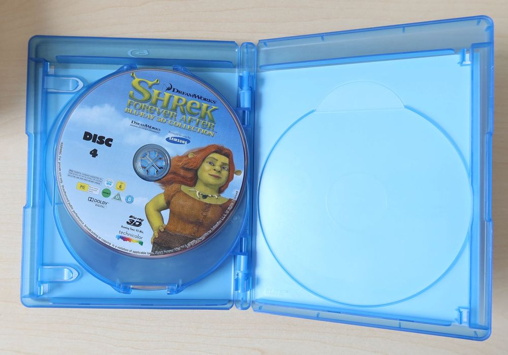 Blu-Ray SHREK 3D - the complete Collection - NEU (Neu und ...