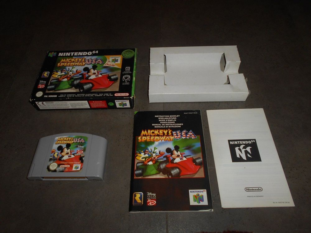 Mickey Speedway USA N64 OVP | Kaufen auf Ricardo
