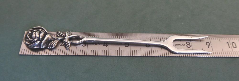 Apero / Snack Gabel 800 Silber Hildesheimer Rose Deutschland (Gebraucht) in Muri AG für CHF 17 ...