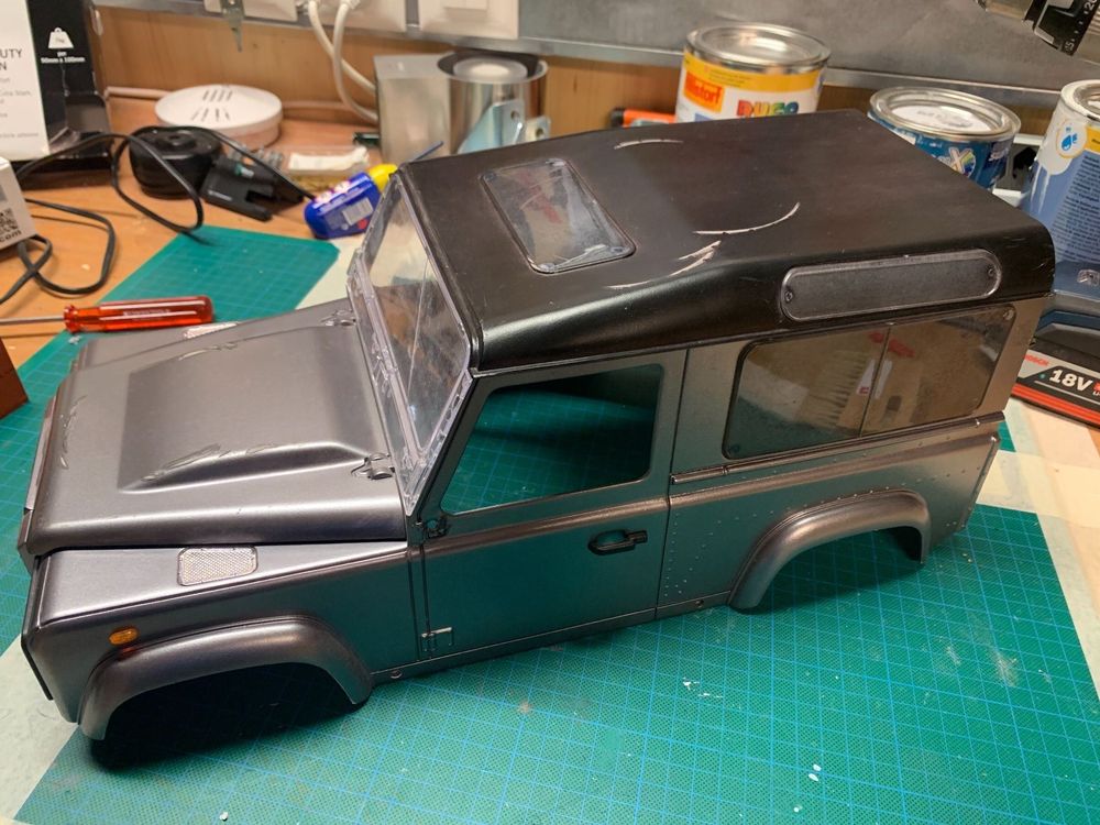 RC4WD Defender D90 NUR Gehäuse defekt | Kaufen auf Ricardo
