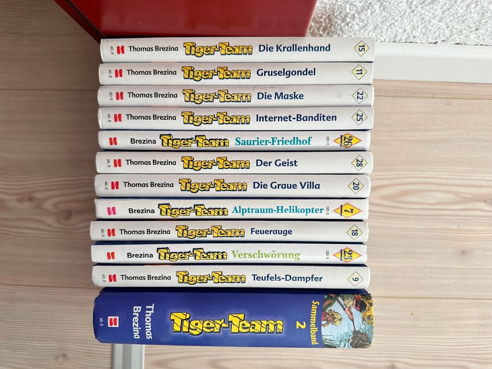 Tiger-Team Bücher mit Decoder / Elf Bücher + Ein Sammelband (Gebraucht ...
