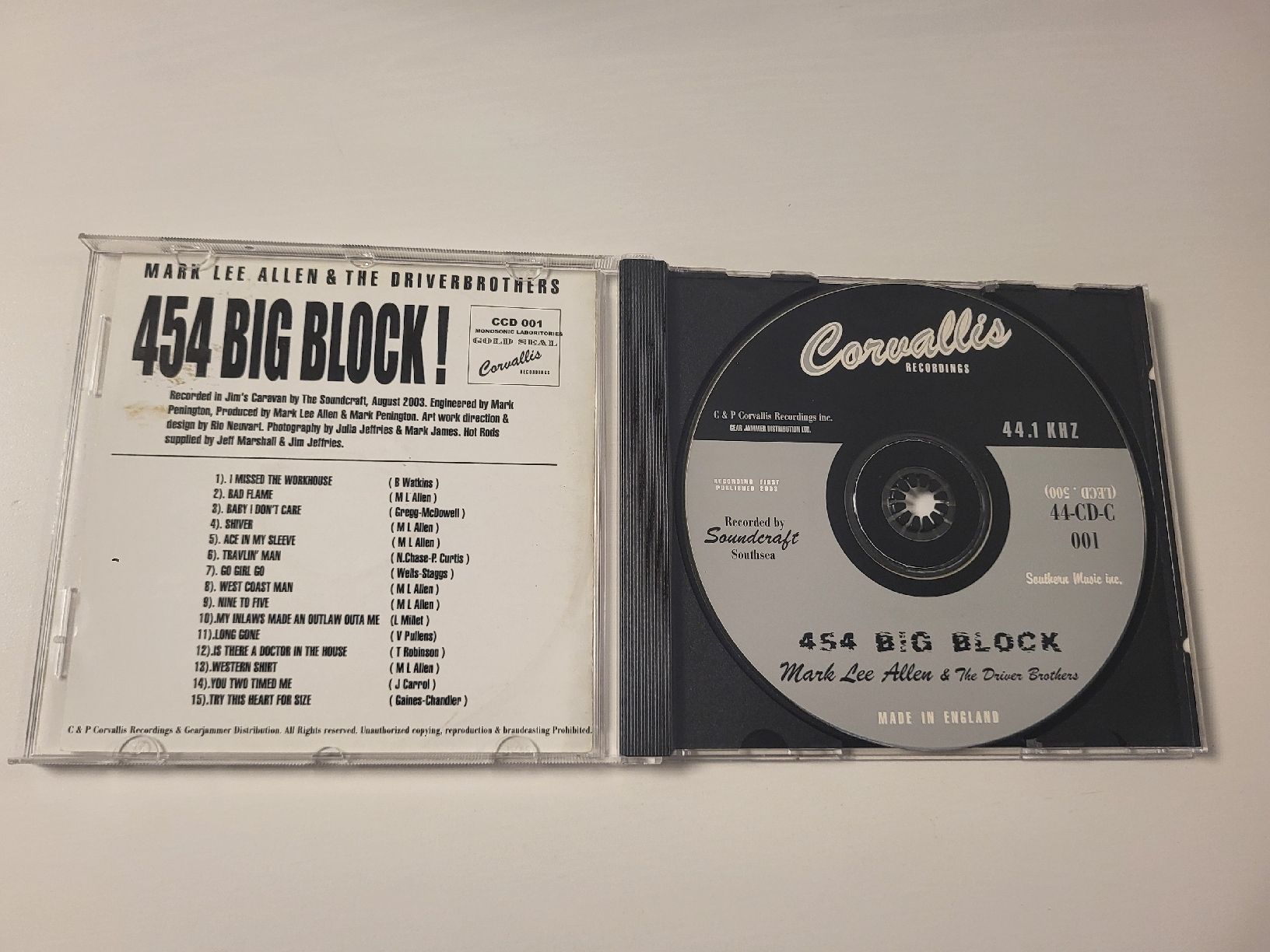 Mark Lee Allen & The Driver Brothers - CD (Neu (gemäss Beschreibung ...