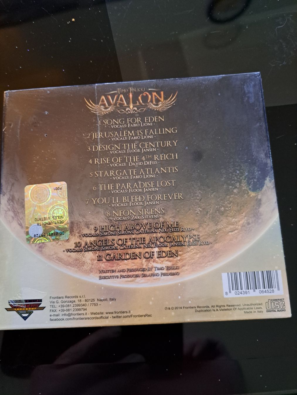 Timo Tolkki's Avalon - Angels Of The Apocalypse (Neu und ...