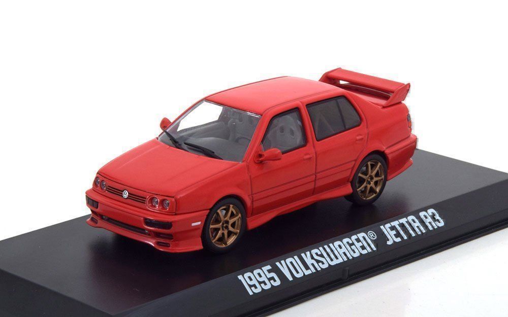 VW Jetta AIII / Vento Tuning 1995 rot / gold 1:43 (Neu und ...