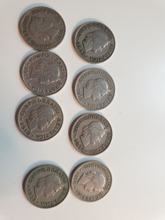 8x 10 Räppler aus den 1910er Jahren (Gebraucht) in Würenlos für CHF 3.5 ...