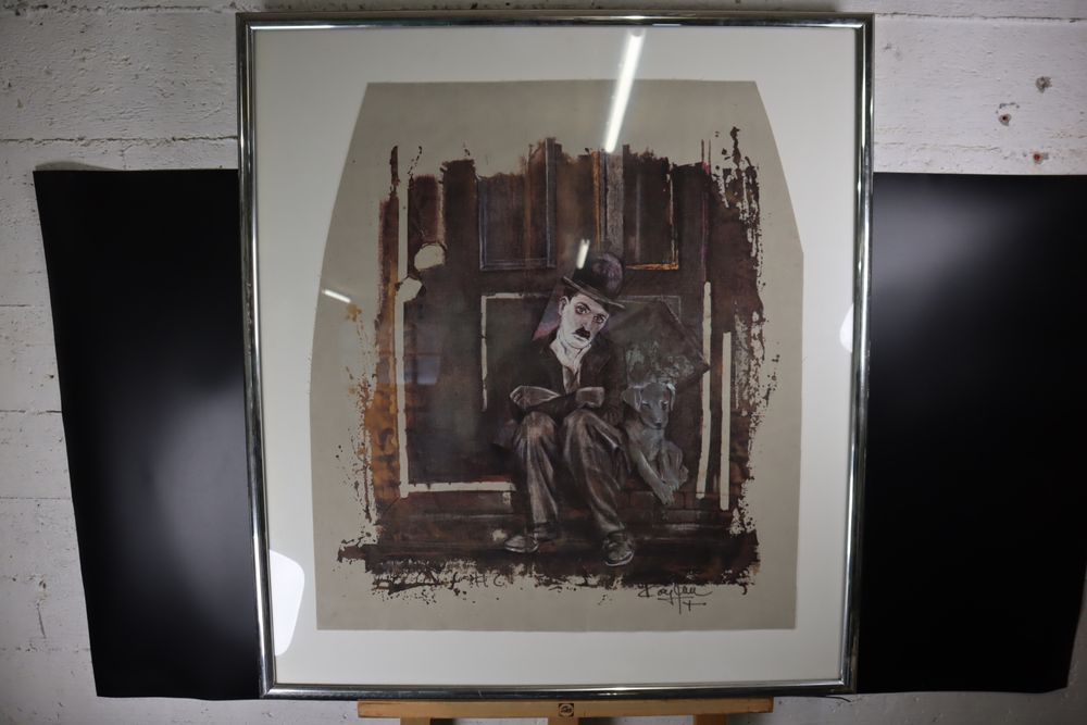 Rolf Knie (1949) Org Seriegraphie Charlie Chaplin - Signiert (Gebraucht) in Zürich für CHF 406 ...