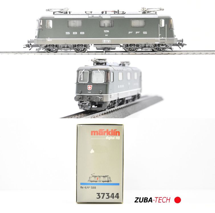 Märklin 37344 E-Lok Re 4/4 II SBB H0 WS Digital mit OVP | Kaufen auf ...