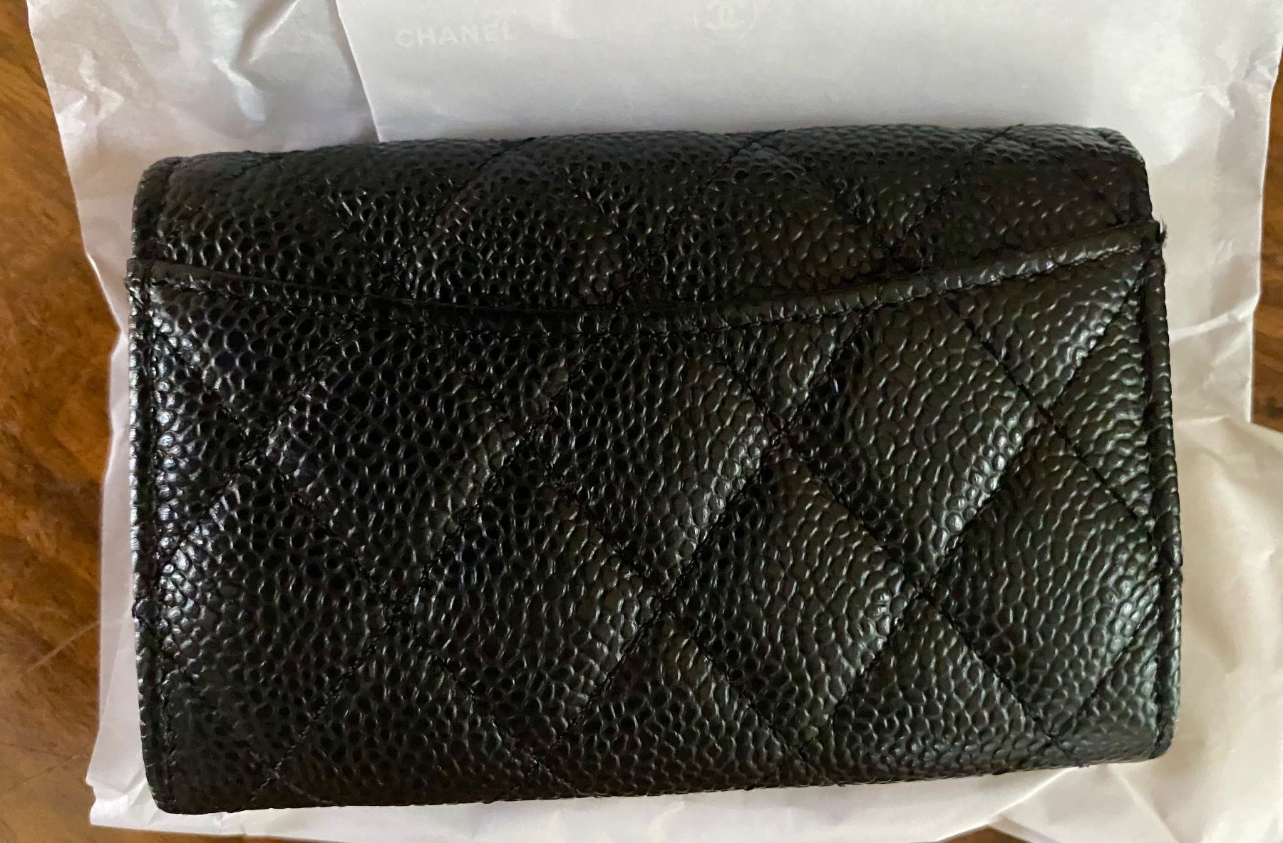 CHANEL CC Card case Grained Leather (Gebraucht) in Zürich für CHF 325 ...