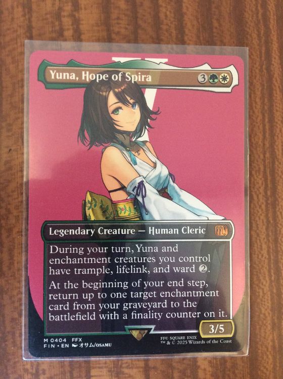 MTG - Yuna, Hope of Spira (0404 - Borderless) x1 (Neu (gemäss Beschreibung)) in Altdorf UR für ...