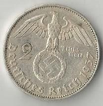 ** 2 REICHSMARK -- SILBER-JAHR 1937** | Kaufen auf Ricardo