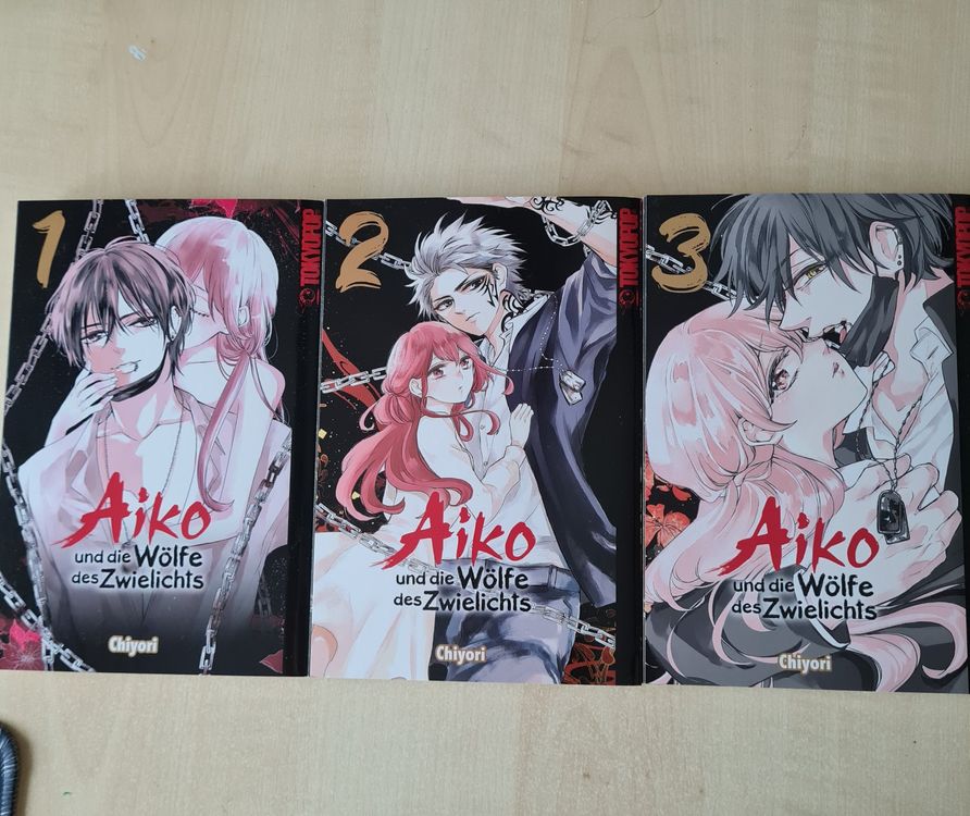 Aiko und die Wölfe des Zwielichs, komplette manga reihe (Gebraucht) in Coeuve für CHF 12 – mit ...