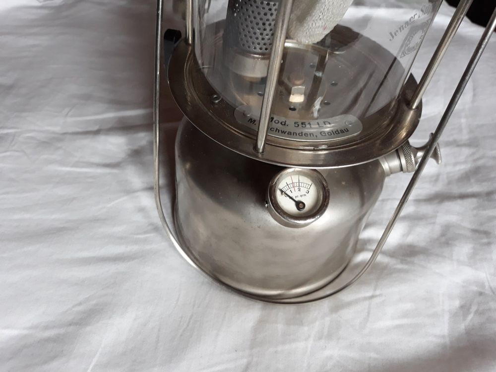 Rarität Benzin-Vergaserlampe HASAG No.551 LD (Gebraucht) in Beatenberg ...