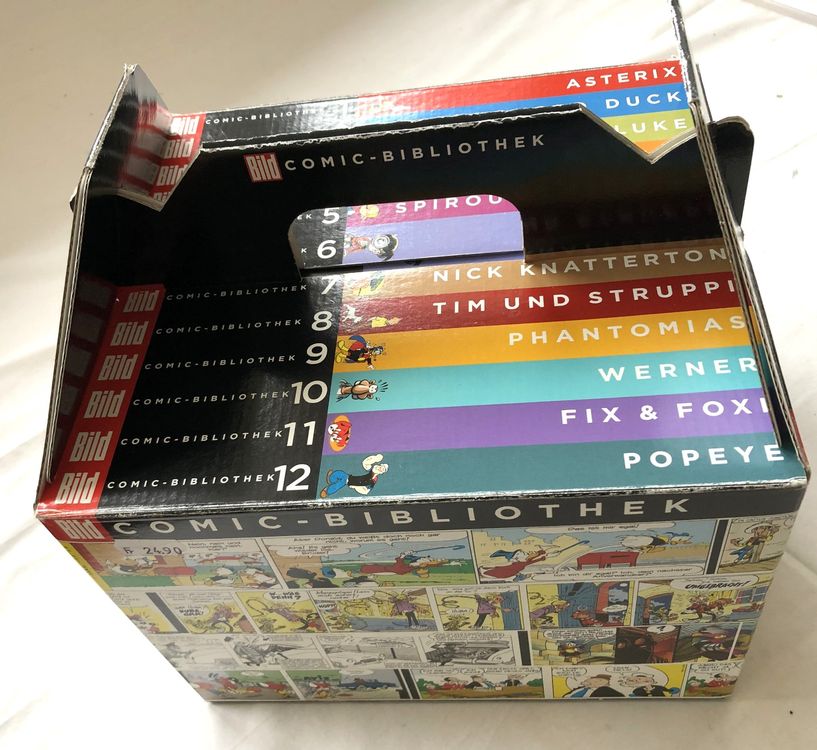 Bild Comic-Bibliothek - Komplette Reihe im Originalkarton (Gebraucht ...
