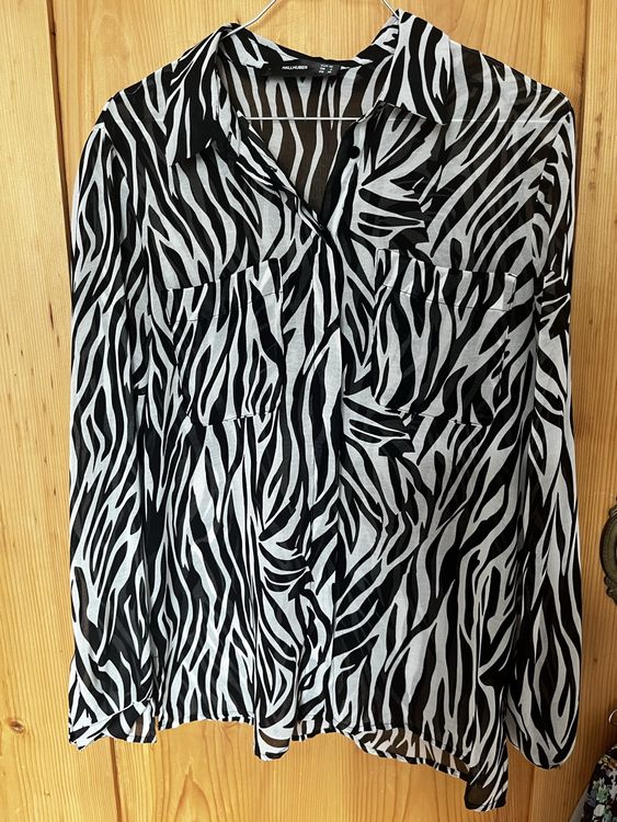 Bluse im Zebra-Look 🦓Hallhuber Gr. 36 (Gebraucht) in Horgen für CHF 12 ...