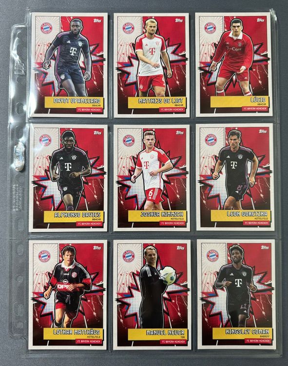 Topps FC Bayern München Fan Set 23/24 Karten - ab CHF 1.- | Kaufen auf Ricardo