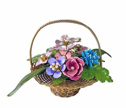 Skulptur Blumenkorb Vintage "Kunstwerk" (Gebraucht) in Zug für CHF 30 – mit Lieferung auf ...