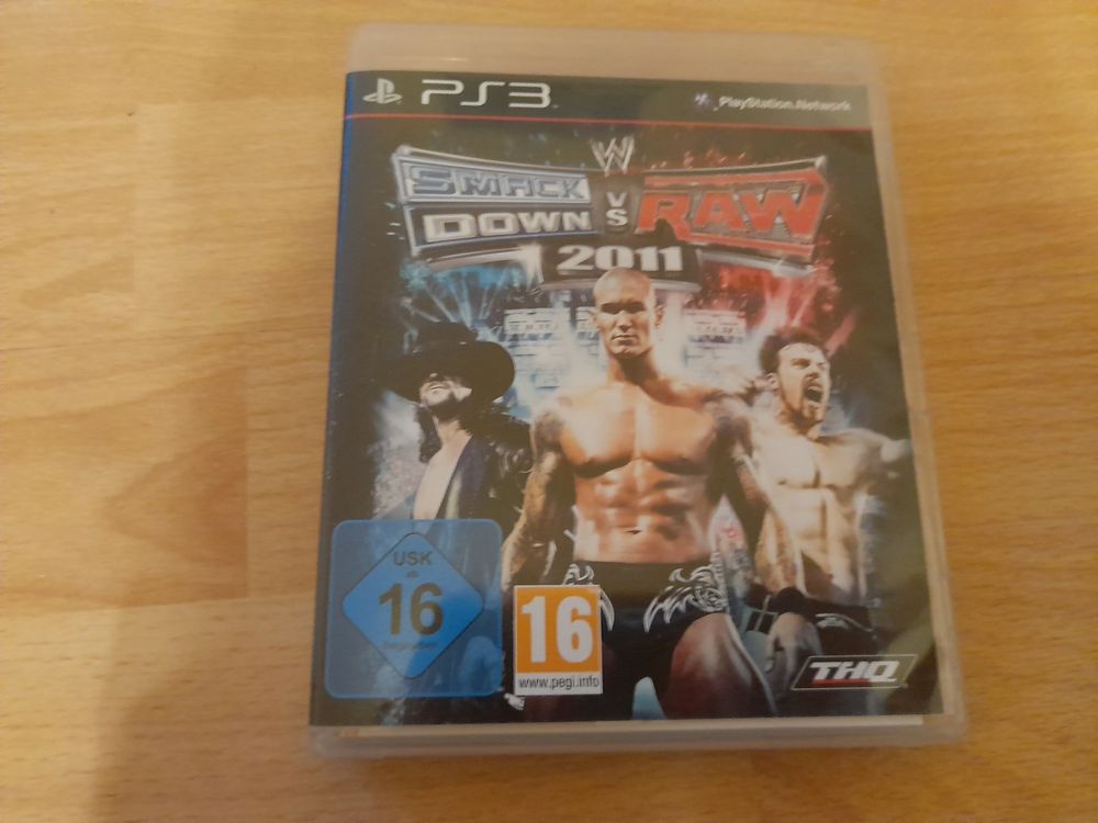 PS3 SmackDown vs Raw 2011 Wrestling (Gebraucht) in Lustmühle für CHF 4. ...