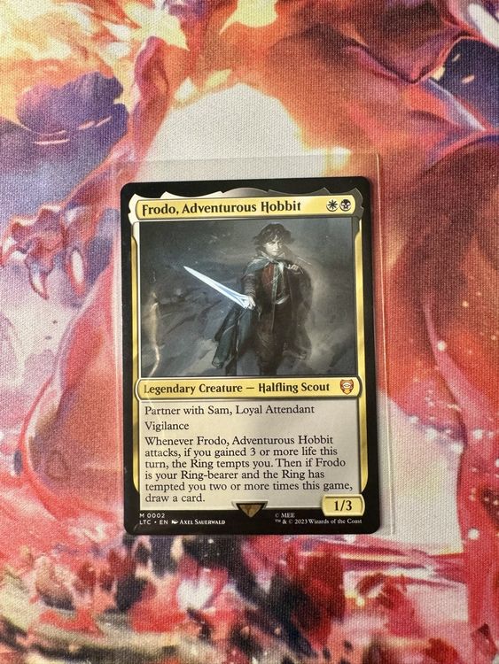 Frodo, Adventurous Hobbit sehr seltene MTG Karte ab 1 Fr 🔥 (Neu (gemäss ...