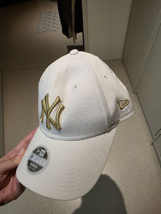 New Era 9FORTY Cap, weiss/gold, New York Yankees (Gebraucht) in Zürich ...