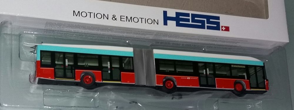 VK-Modell 18141- Hess Swiss Trolley Bus - Biel/Bienne (Neu (gemäss ...