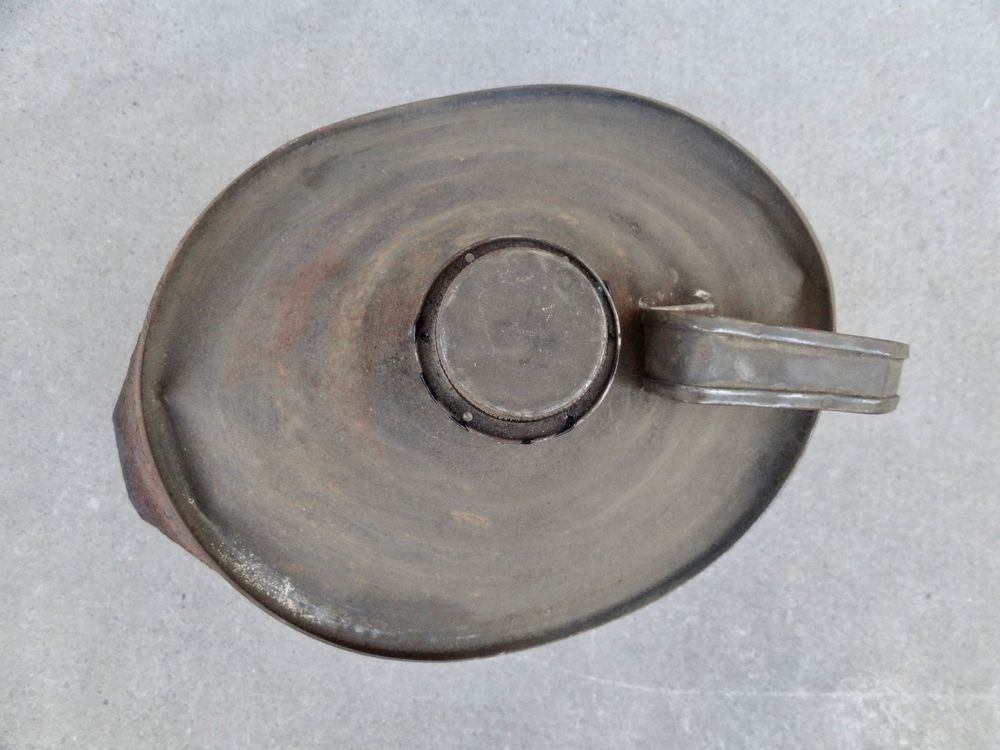 alter Kanister aus Blech Rost Beulen Blechkanister Bidon (Gebraucht) in ...