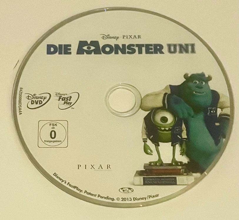 Disney Die Monster Uni DVD FSK 0 Pixar Film | Kaufen auf Ricardo