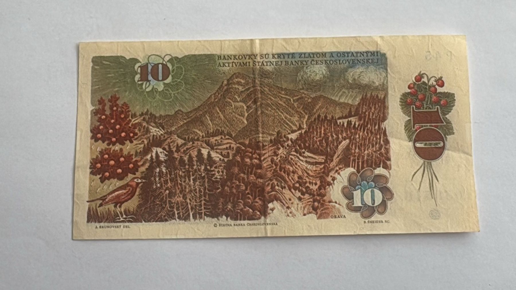 Tschechoslowakei , Tschechische Republik 10 Korun 1986 (Gebraucht) in ...