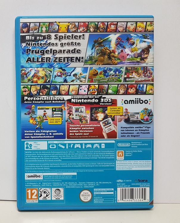 Super Smash Bros für Wii U / grösste Prügelparade (Gebraucht) in ...