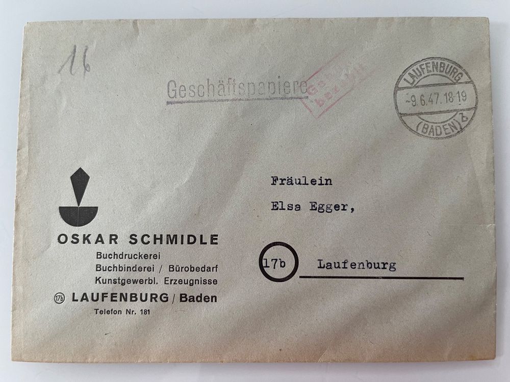 Brief | Kaufen auf Ricardo