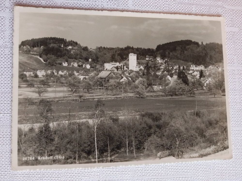 Photo Karte / Kradolf TG - gelaufen Bahnpost 1951 | Kaufen auf Ricardo