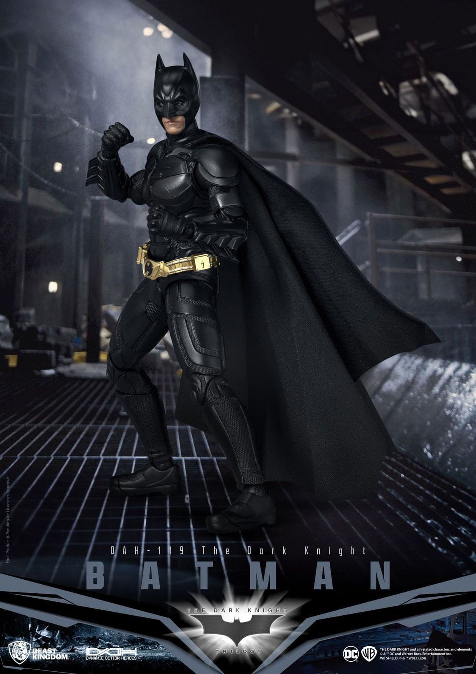 Dynamic Action Heroes 1/9 Batman (The Dark Knight) 21 cm (Neuf avec ...