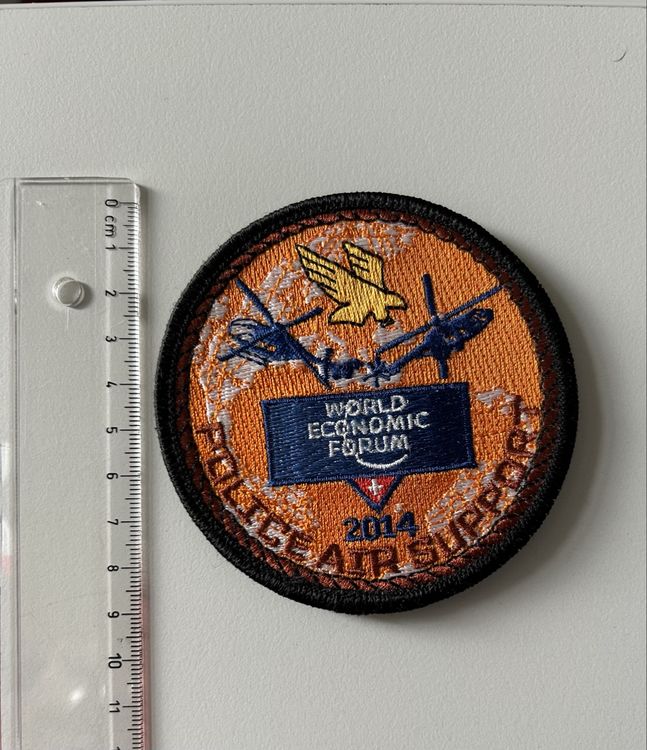 Badge WEF 2014 Police Air Support armee (Neu (gemäss Beschreibung)) in ...
