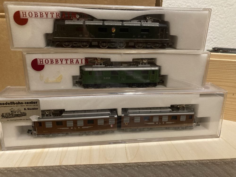 Spur N Hobbytrain SBB CFF / BLS Model Train Locomotive (Neu (gemäss ...