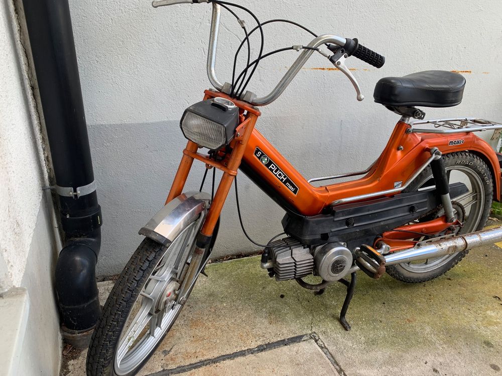 Puch Maxi S Orange | Kaufen auf Ricardo