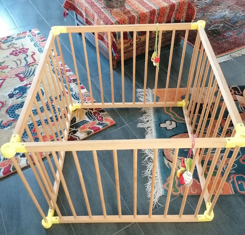 Recinto per bambini in legno. | Kaufen auf Ricardo