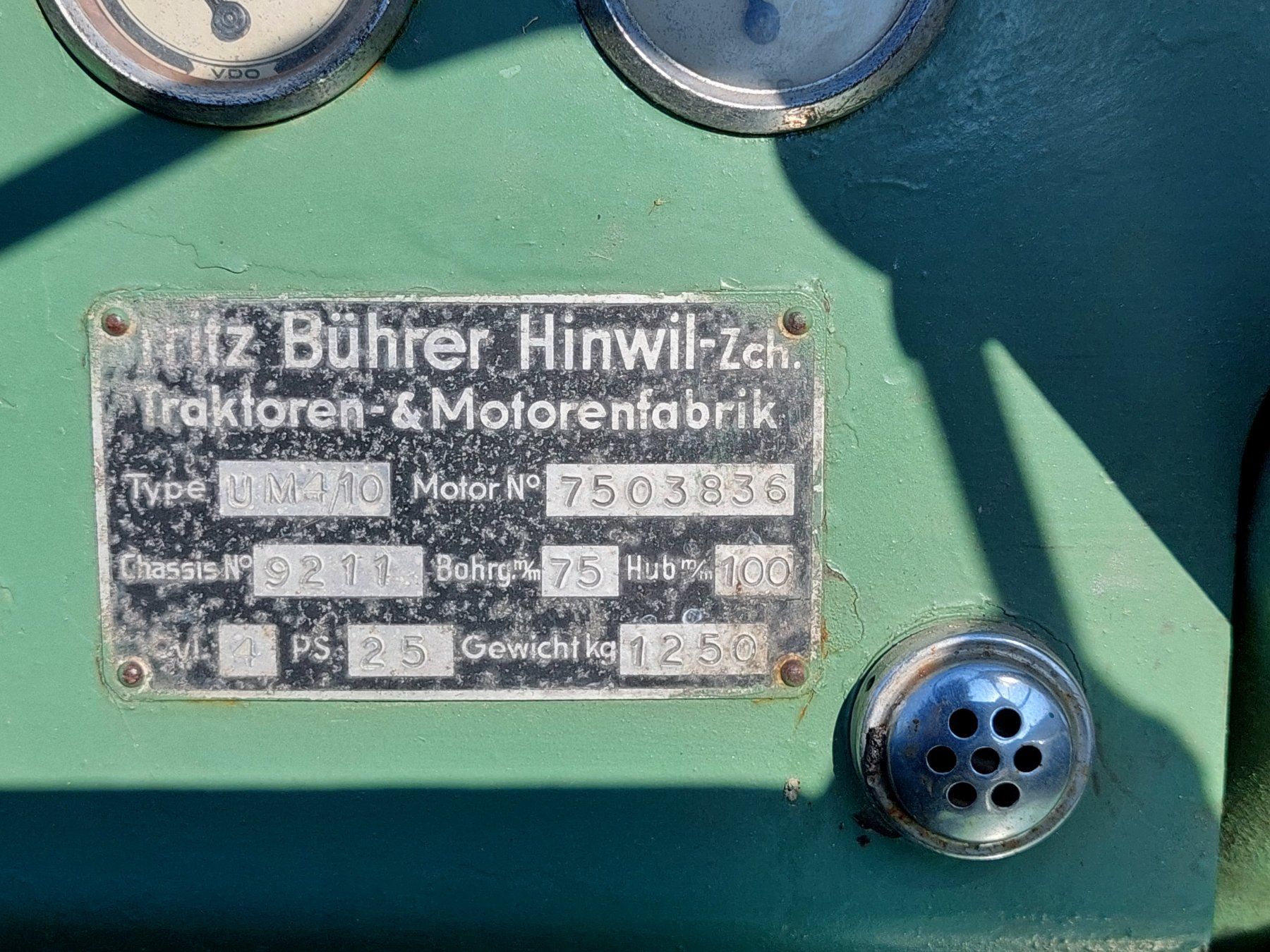 Bührer Spezial UM 4/10 frisch ab MFK (Gebraucht) in Thayngen für CHF ...