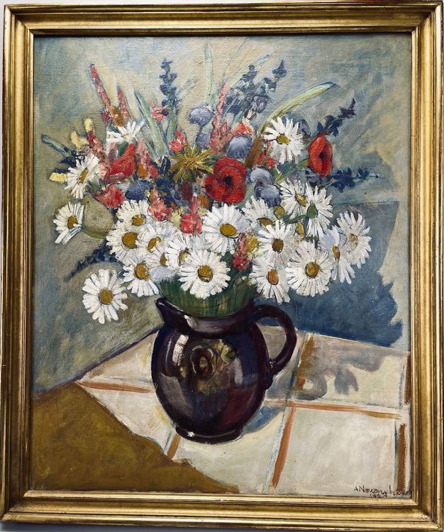 Ölbild Gemälde Albert Neuenschwander ( Stilleben) | Kaufen auf Ricardo